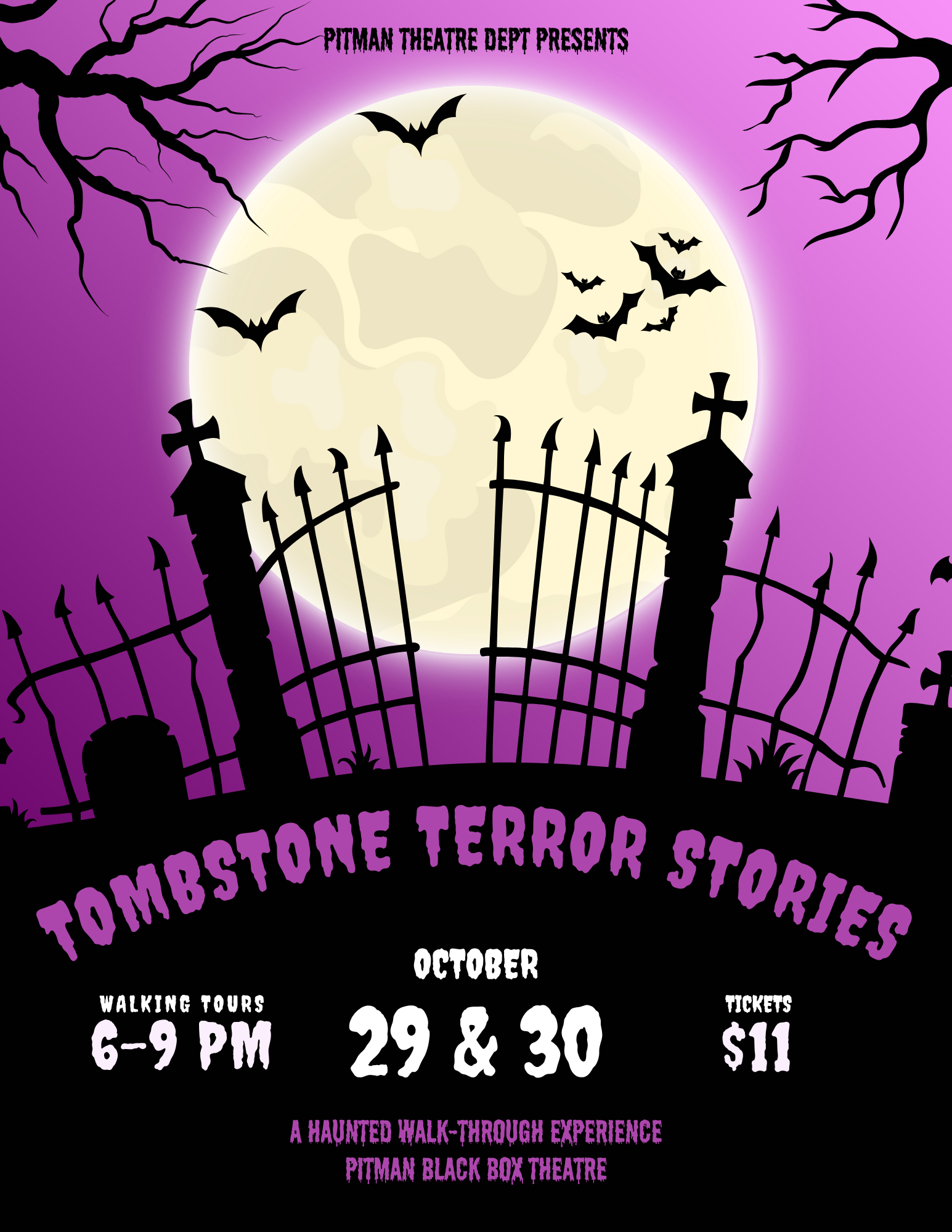 Tombstone Terror Stories - Tour Group H - Performing Arts - Oct 30, 2025